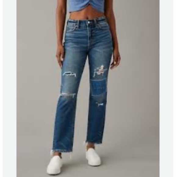 American Eagle Outfitters | Jeans | Ae Strigid Super High Rise Ankle ...